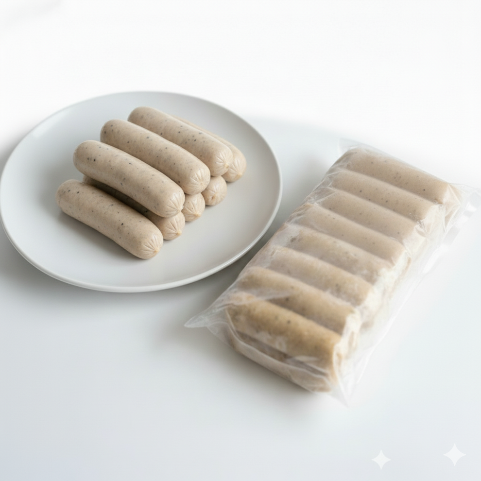 FROZEN CHICKEN SAUSAGE 1KG – Tasty Nibbles Frozen